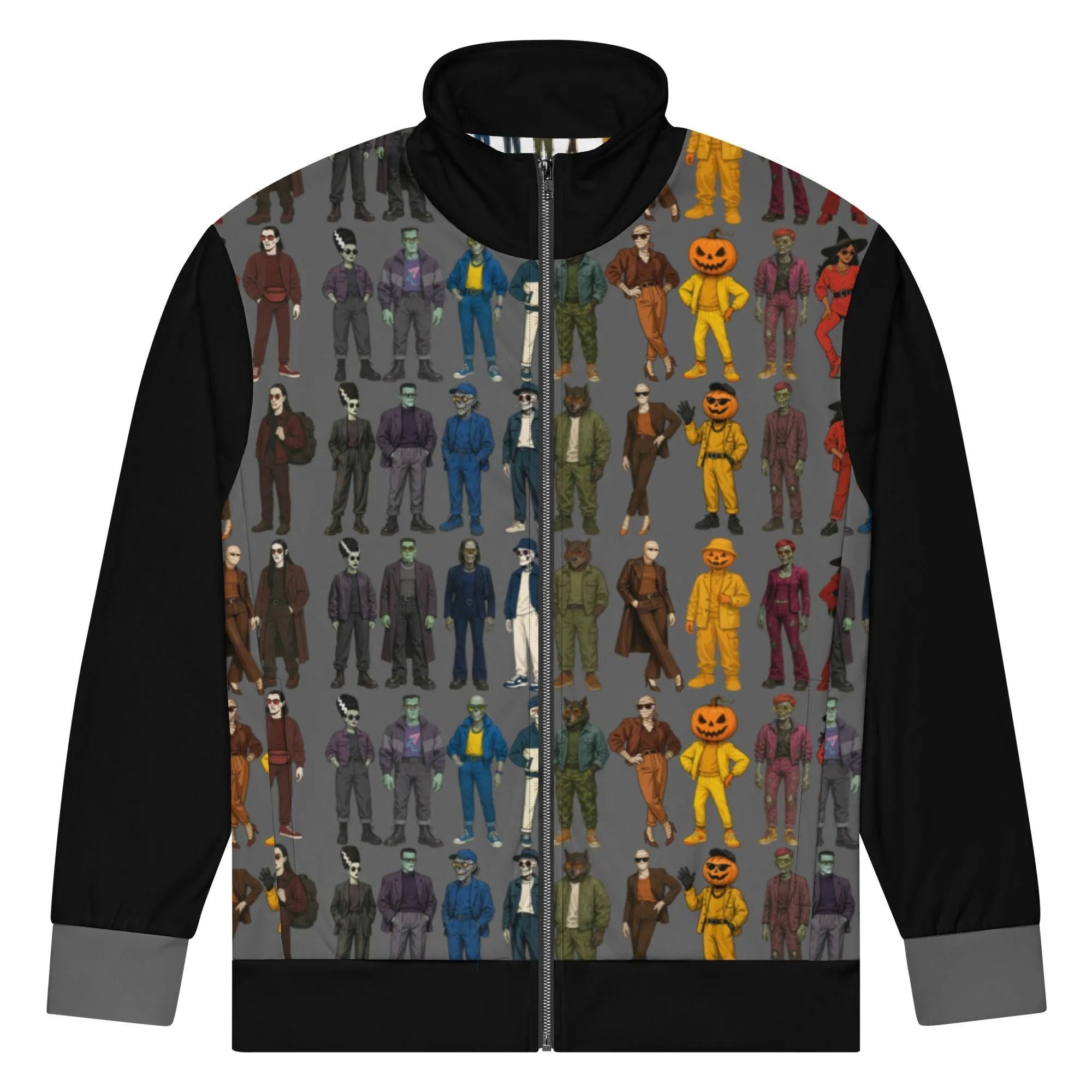 Queer Monster Parade Track Jacket – LGBTQ Halloween Streetwear – MILTTI